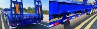 China Customizable Steel Three- And Four-Axis CIMC Lowbed Semi-Trailer Truck Trailers for sale