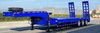 China Customizable Steel Three- And Four-Axis CIMC Lowbed Semi-Trailer Truck Trailers for sale