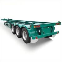 China High Quality Heavy Load Capacity Trailer Skeleton Parts Container Transportation for sale