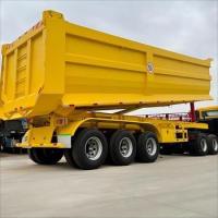 China Africa Heavy-Duty Dump Truck Semi Trailer: Engineered for Efficient Transportation and Unloading of Bulk Materials and Waste for sale