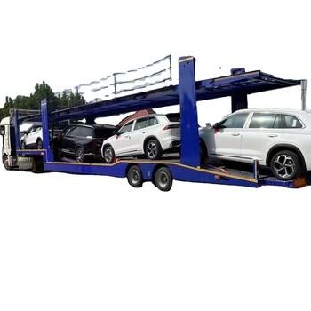 China Reliable Car Carrier Semi Trailer For Efficient Cars Transportation Ensuring Max Protection High Stability for sale