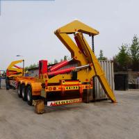 China Side Loader Semi Trailer Optimized For Efficient Container Loading Unloading Enhanced Stability And Safety For Sale In Africa for sale