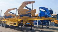 China Side Loader Semi Trailer Optimized For Efficient Container Loading Unloading Enhanced Stability And Safety For Sale In Africa for sale