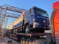China Howo Brand 8x4 Dump Truck 375 Horsepower Manual Transmission Diesel Fuel New Condition For Construction In Africa for sale