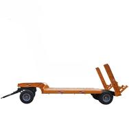 China Hydraulic Ramp System Low Bed Draw Bar Full Trailer for Sale for sale