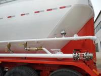 China CIMC Latest Design Of Food Grade High-strength Flour Bulk Flour Tank Trailer for sale