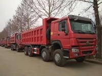 China SINOTRUK HOWO 380HP Euro II With Oil Bathing System 8X4 TIPPER TRUCK for sale