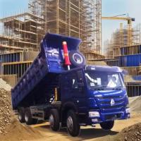 China SINOTRUK HOWO 380HP Euro II With Oil Bathing System 8X4 TIPPER TRUCK for sale