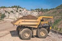 China XDE150 DOUBLE AXLE RIGID MINING DUMP TRUCK FOR HEAVY-DUTY MINING OPERATION for sale