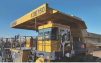 China XDE150 DOUBLE AXLE RIGID MINING DUMP TRUCK FOR HEAVY-DUTY MINING OPERATION for sale