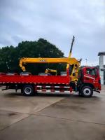 China Customize Iron Crane Lifting Height 9.9m Hydraulic Turnover Dongfeng Dolica Obstacle Truck for sale