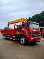 China Customize Iron Crane Lifting Height 9.9m Hydraulic Turnover Dongfeng Dolica Obstacle Truck for sale