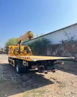China Customize Iron Crane Lifting Height 9.9m Hydraulic Turnover Dongfeng Dolica Obstacle Truck for sale