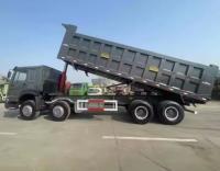 China Customized Heavy Duty Payload 50T 375hp 6 Cylinders diesel Fuel 8*4 Dumper Truck for sale