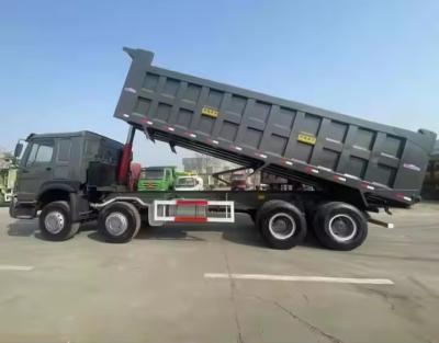 China Customized Heavy Duty Payload 50T 375hp 6 Cylinders diesel Fuel 8*4 Dumper Truck for sale
