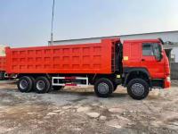 China Customized Heavy Duty Payload 50T 375hp 6 Cylinders diesel Fuel 8*4 Dumper Truck for sale