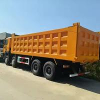 China Customized Heavy Duty Payload 50T 375hp 6 Cylinders diesel Fuel 8*4 Dumper Truck for sale