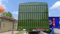 China High-Performance Fence Semi Trailer For Secure Transport Of Livestock Animals And Heavy Load for sale