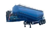 China CIMC Latest Design Of High Strength Three Axis Cement Bulk Powder Tank Trailer for sale
