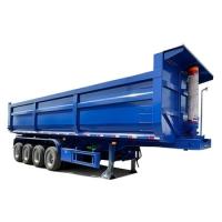 China Africa Heavy-Duty Dump Truck Semi Trailer: Engineered for Efficient Transportation and Unloading of Bulk Materials and Waste for sale