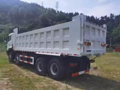 China Dongfeng Sale in Africa Heavy Duty Payload 50T 375hp Manual Transmission diesel Fuel 8*4 Dumper Truck for sale
