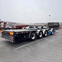 China CIMC High Strength Steel 2/3 Axles 20/30/40/45/48/53ft Container Twist Lock Skeleton Semi Trailer for sale