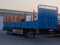 China CIMC Customized Steel Starting From 6T With 3 Axle Chinese Truck Cargo Fence Trucker Semi Trailer for sale