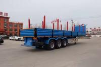 China CIMC Customized Steel Starting From 6T With 3 Axle Chinese Truck Cargo Fence Trucker Semi Trailer for sale