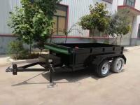 China Hall 14000 lb Electric Brakes on Both Axels 2 5/16 Ball Hook up 235R16 Tire Iron Tipper Dump Trailer for sale