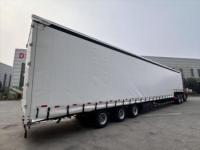 China Versatile CIMC Tarped Semi-Trailer  For Cargo Protection 38600kg Max Payload for sale