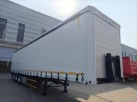 China Versatile CIMC Tarped Semi-Trailer  For Cargo Protection 38600kg Max Payload for sale