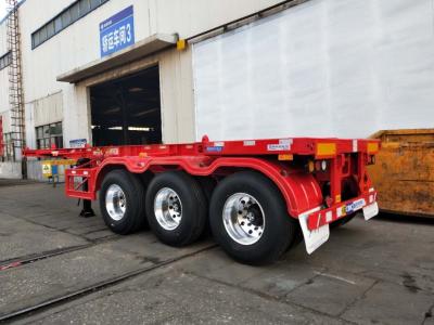 China CIMC Quality Vehicle Products Steel Material Skeleton Semi-Trailer for sale