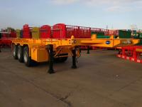 China CIMC Vehicle Quality Products 3 Axle Skeleton Semi-trailer for sale