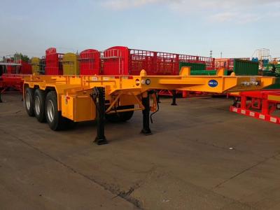 China CIMC Vehicle Quality Products 3 Axle Skeleton Semi-trailer for sale