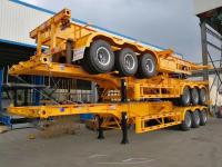 China CIMC Vehicle Quality Products 3 Axle Skeleton Semi-trailer for sale
