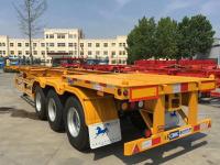 China CIMC Vehicle Quality Products 3 Axle Skeleton Semi-trailer for sale