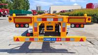China CIMC Container Transport 2/ 3 Axle Skeleton Semi-trailer for sale