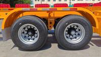 China CIMC Container Transport 2/ 3 Axle Skeleton Semi-trailer for sale