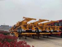 China CIMC Container Transport 2/ 3 Axle Skeleton Semi-trailer for sale
