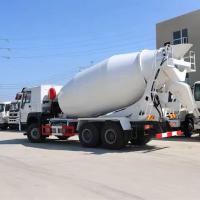 China Second-Hand Construction Concrete Mixer Truck With Core Engine Component for sale