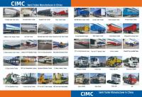 China CIMC 2/3 Axles Single-bin High Quality Steel V Type 40-60T Dry Fly Ash Powder Cement Tanker Truck for sale