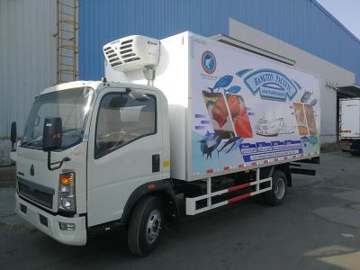 China CIMC Promotional Products 3 Axle 13.6m 20celsius Refrigerated Box Trailer for sale