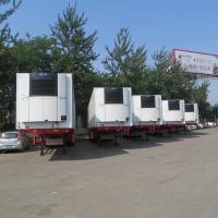 China CIMC Brand New Refrigerated Trailer Diesel Fuel Compatible Cold Chain Refrigerated Trailer for sale