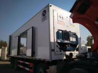 China 3 Axle 40ft 20ft Factory Direct Carbon Stainless Steel Insulation Foam Frozen Refrigerated Trailer for sale