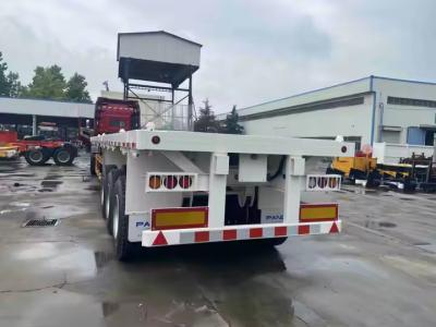 China CIMC 40/45ft Steel 3/4Axle Oversized and Containerized Cargo Extendable Flatbed Trailers for sale