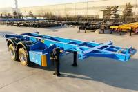 China CIMC 2/3 Axles Payload 40-45 Ton 20/40 Feet Containers Chassis Skeleton Tractor Semi Trailer for sale