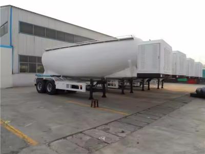 China CIMC 2/3 Axles Single-bin V Type 40-60 T Dry Fly Ash Powder Bulk Cement Tanker Semi Truck for sale