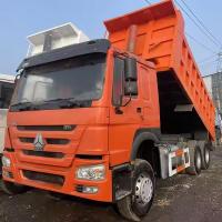 China HOWO 371HP 10-speed Manual Gearbox Payload of 25 to 30 Tons Heavy Duty Transport Dump Truck for sale