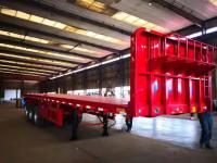 China CIMC 2/3/4 Axles Steel Cargo 20ft 40ft Container Chassis With Lock Flatbed Semi Trailer for sale