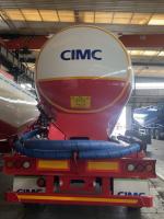 China CIMC Powder Tanker Truck Maximum Load Capacity 50m³ 3 Axle Cement Trailer for sale